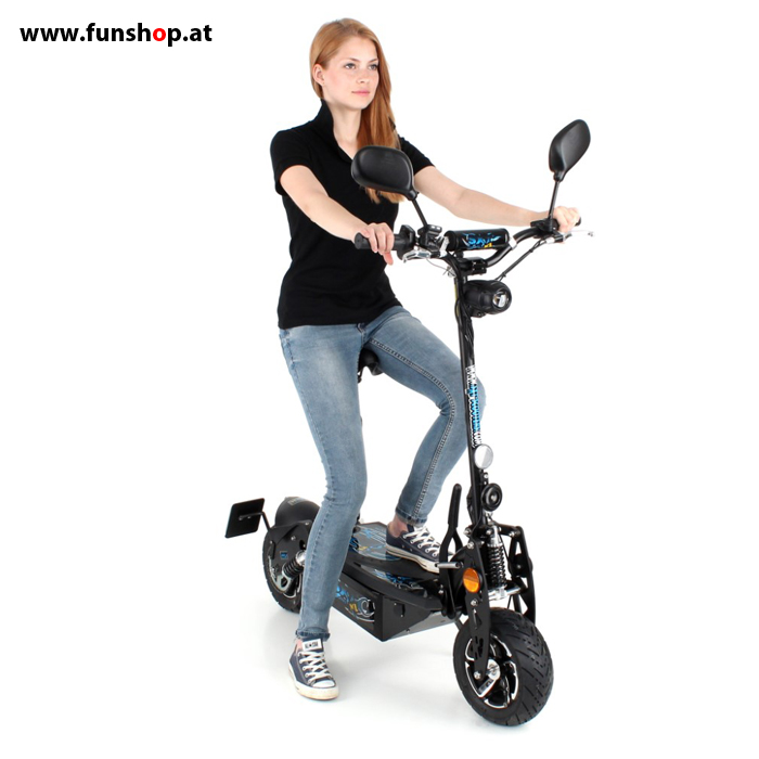 SXT E-Scooter 1000 XL EEC schwarz Facelift – FunShop Wien ...