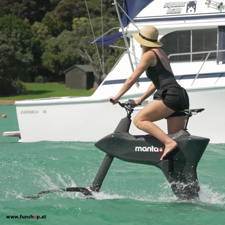 Manta5 SL3 Hydrofoiler Wasserfahrrad – FunShop Wien – Hochqualitative ...